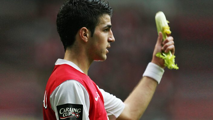 A cabbage isn't the strangest thing thrown onto a football pitch - BBC ...