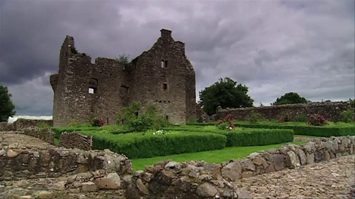 Tully Castle: Anger as castle gardens removed in 'act of vandalism ...