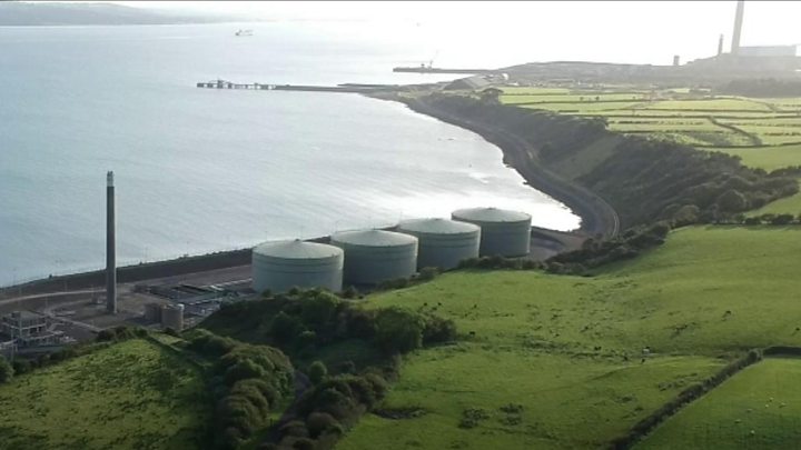 Cloghan Point: Residents oppose oil facility expansion - BBC News