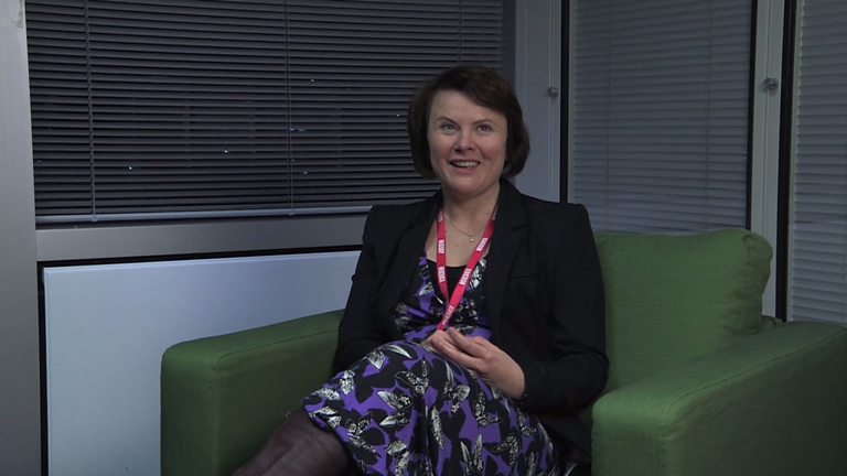 BBC Two - W1A, Series 1, Interview with Monica Dolan