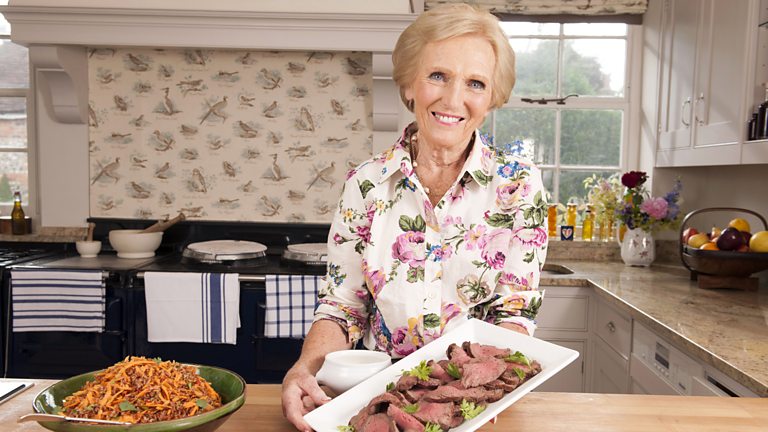 BBC Two - Mary Berry Cooks, Summer Lunch, Fiery Red Rice and Carrot Salad