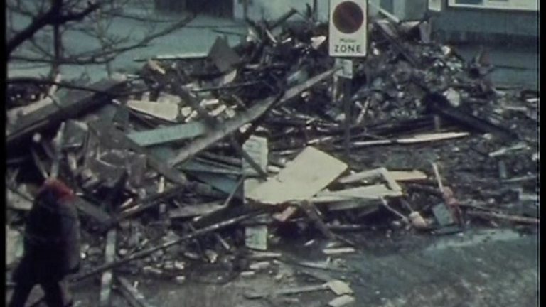 BBC One - BBC Weekend News, 05/12/1971, Fifteen people are killed by a ...