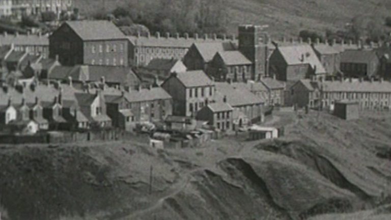 BBC Two - Coal Stories, Tonypandy, Rhondda - Italian Cafes and Buildings