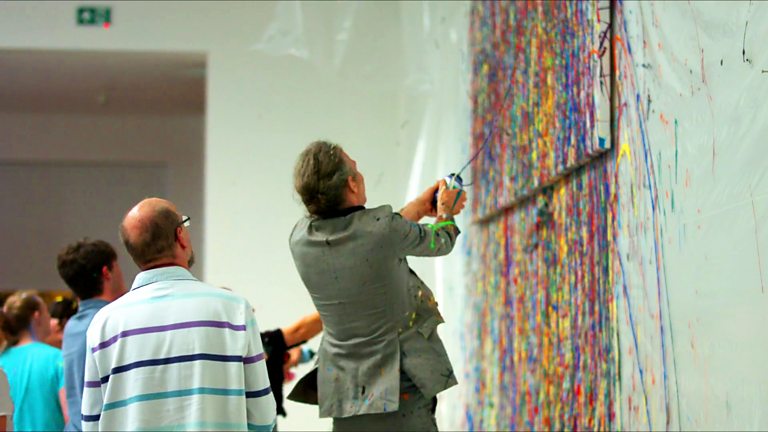 BBC Arts - BBC Arts - Paint! Lights! Action! How artist Martin Creed ...