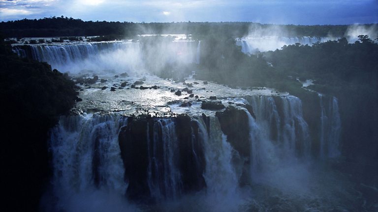 BBC One - Planet Earth, Fresh Water, Iguazu Falls aerials