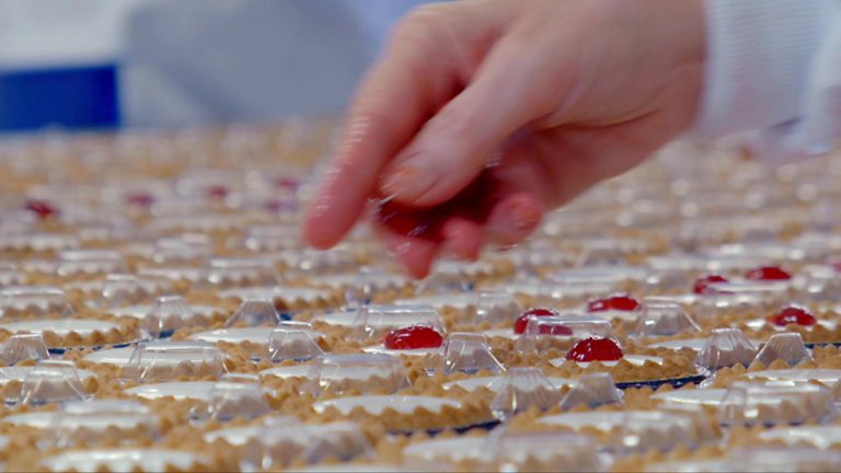 BBC One - Inside the Factory, Series 5, Cherry Bakewells, How factories ...