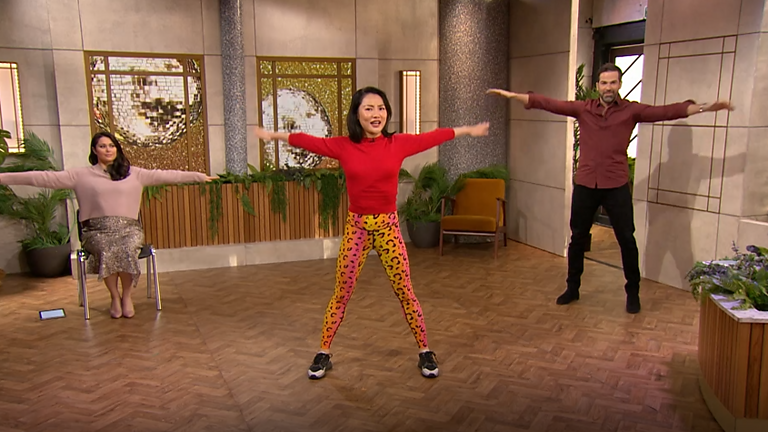 BBC One - Morning Live, Strictly Fitness with Nancy Xu