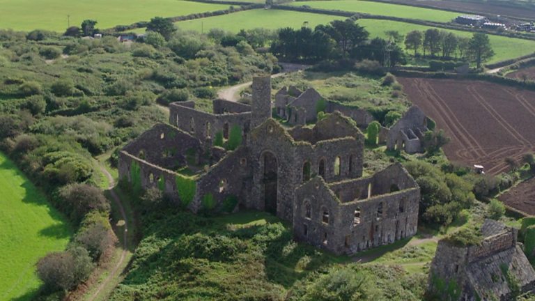 BBC Four - Cornwall's Red River, Wheal Basset: The 'cathedral' of the ...