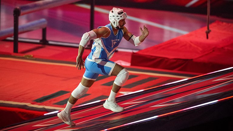 BBC One - Gladiators, Series 2, Episode 2, Sabre's sent to the litter tray