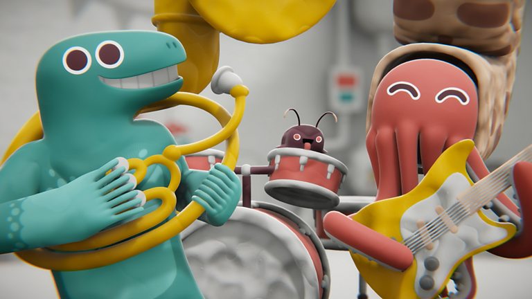 CBeebies - Big Lizard - Available now