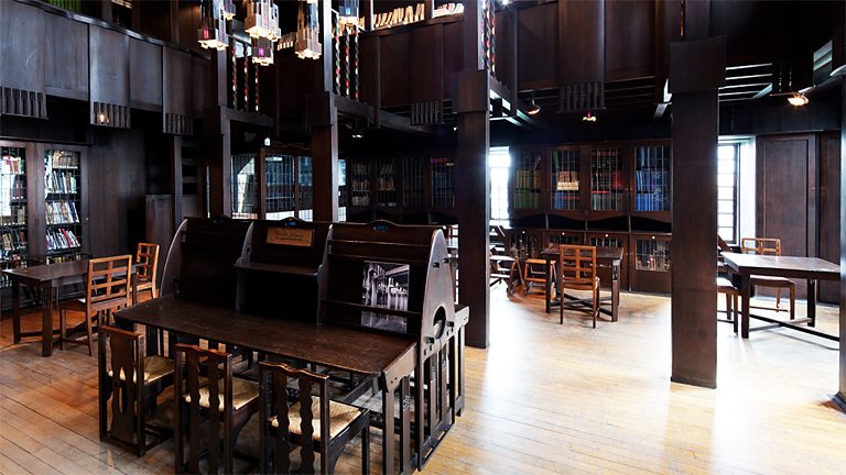 BBC Arts - BBC Arts - Mackintosh Library to be restored: A lost ...