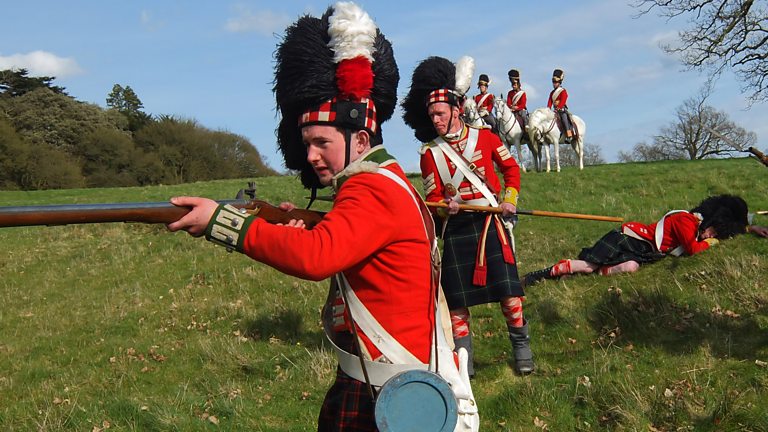 BBC Two - The Scots at Waterloo - Who were the five Scots heroes at ...