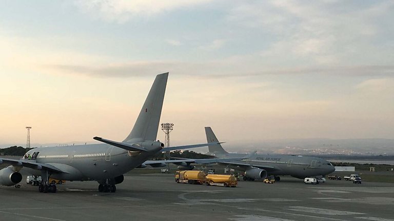 BBC Radio 5 Live - 5 Live In Short - Behind the scenes at RAF Akrotiri