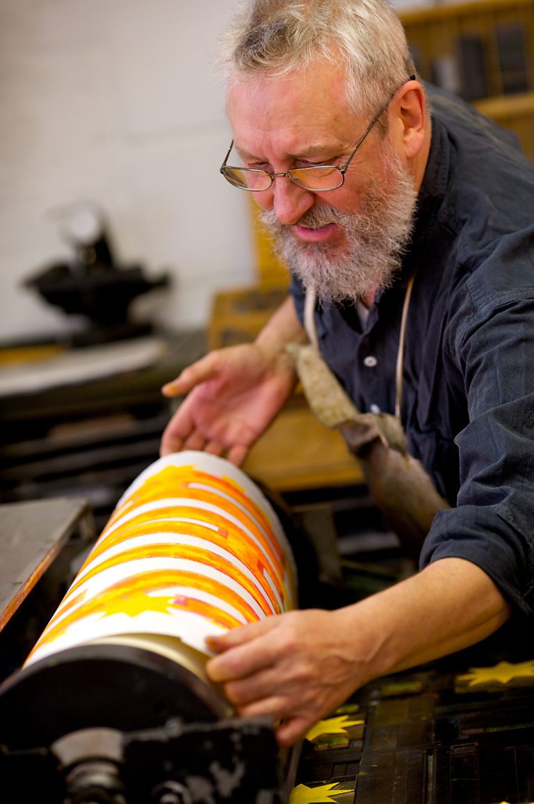BBC Arts - BBC Arts - Typecast: Alan Kitching on the art of letterpress