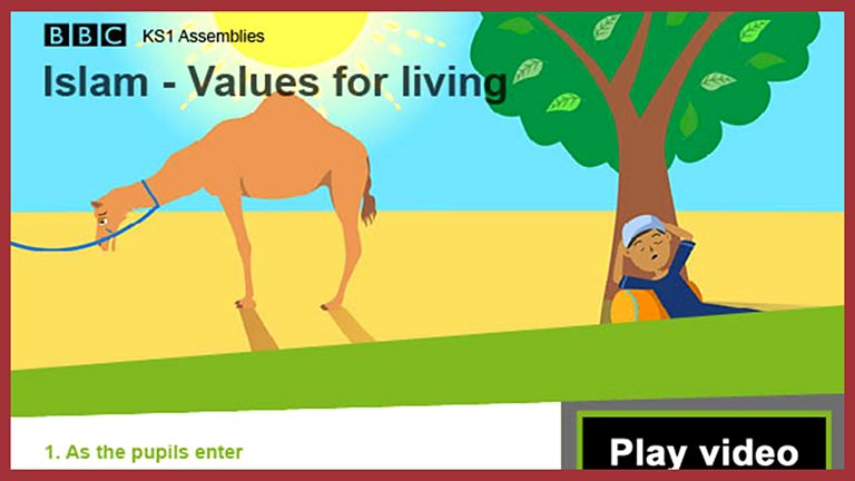 School Radio - Assemblies KS1 - Islam - Values for living