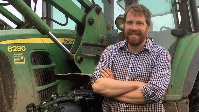 BBC Scotland - BBC Scotland - Farmer Jim went from mucking out the coos ...