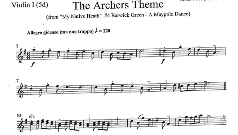 BBC Radio 4 - The Archers - The Archers Cast Singalong - Barwick Green ...