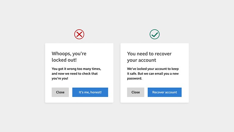 BBC GEL | How to write useful error messages