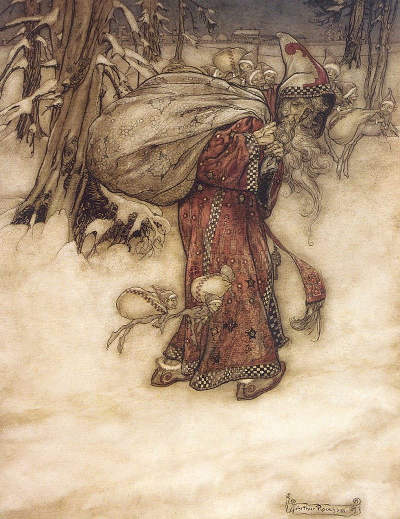 BBC Arts - BBC Arts - A very fairy Christmas: Winter works by Arthur ...