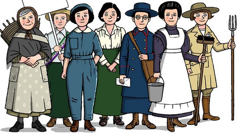 What did women do on the home front in World War One? - BBC Bitesize