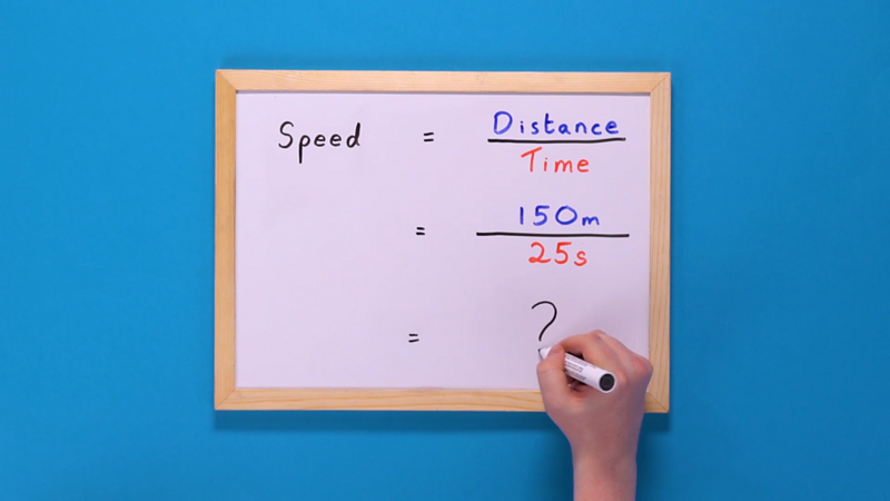Calculating speed, distance and time - KS3 Maths - BBC Bitesize