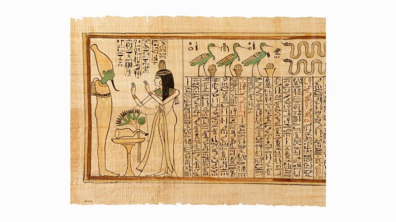 What does ancient Egyptian writing look like? - BBC Bitesize