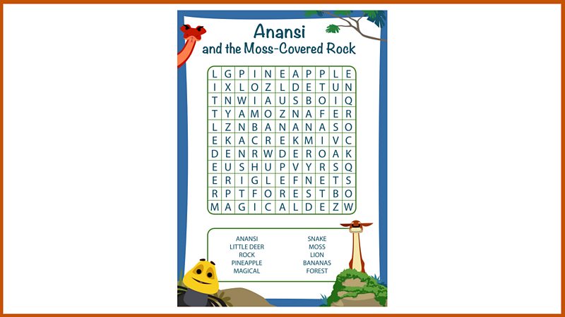 English KS1: Anansi and the Moss-Covered Rock - BBC Teach