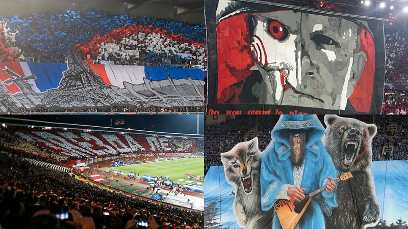 Some of the best tifos from European football this year - BBC Three