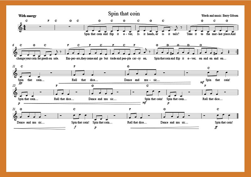 Rocking Romans! Songs. 5: Spin that coin - BBC Teach