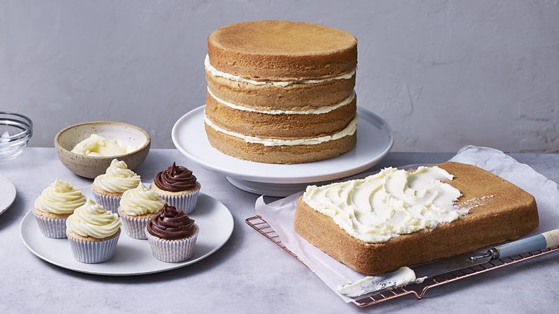 Sponge cake calculator - BBC Food