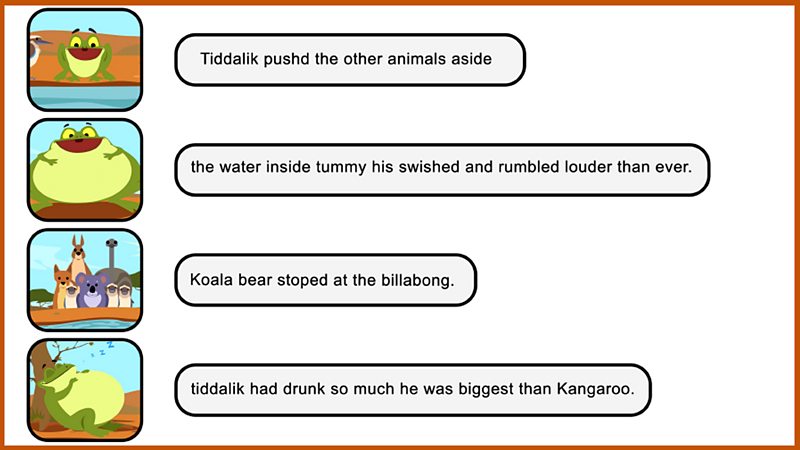 English KS1: Tiddalik the Frog - BBC Teach