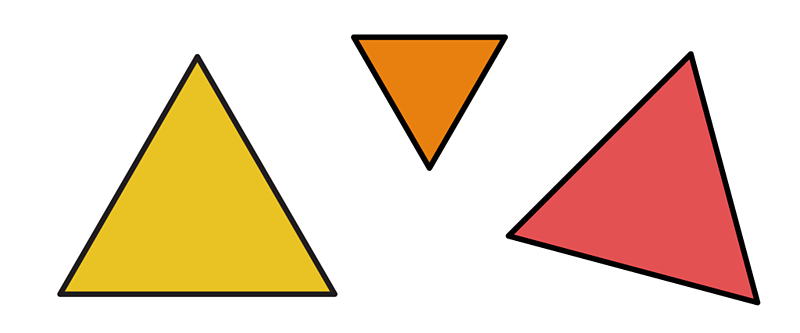 Shapes with 3 sides- Maths - Learning with BBC Bitesize