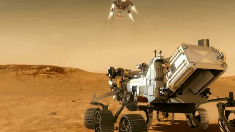 El Perseverance llega a Marte: el robot explorador de la NASA aterriza ...