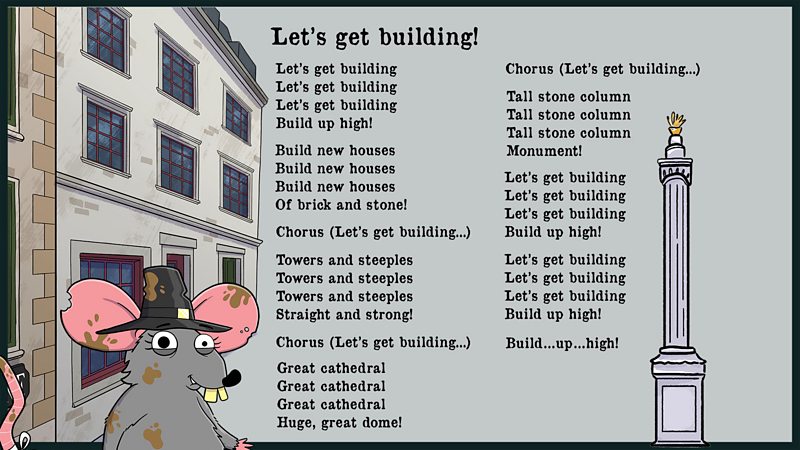 KS1 Music: The Great Fire of London. 3: 'Let's get building!' - BBC Teach
