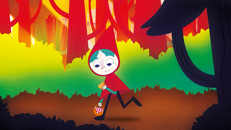 Story: Le Petit Chaperon Rouge (Little Red Riding Hood) - 2nd level ...