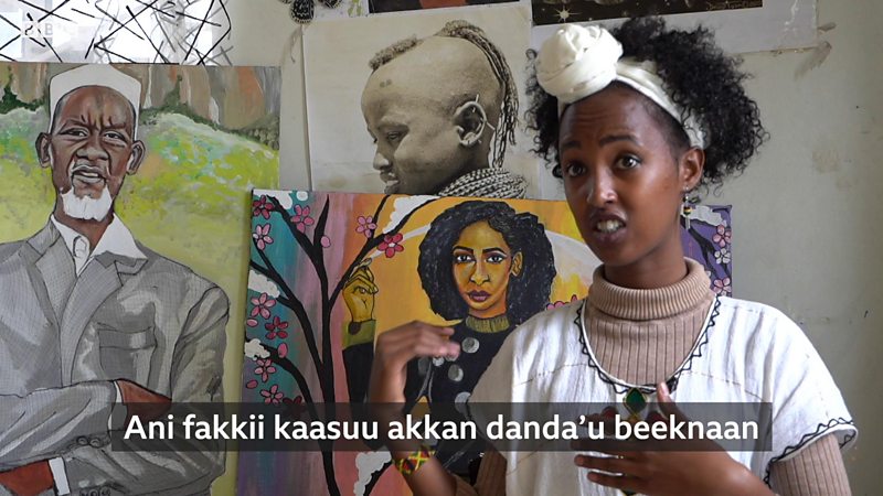 Saaraa Sorii - barattuu kolleejjii fakkii kaasuun of gargaartu - BBC ...