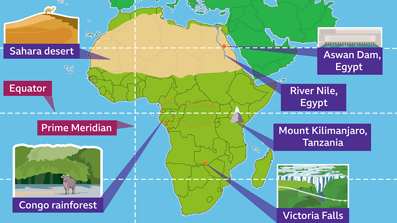 The geography of Africa - BBC Bitesize