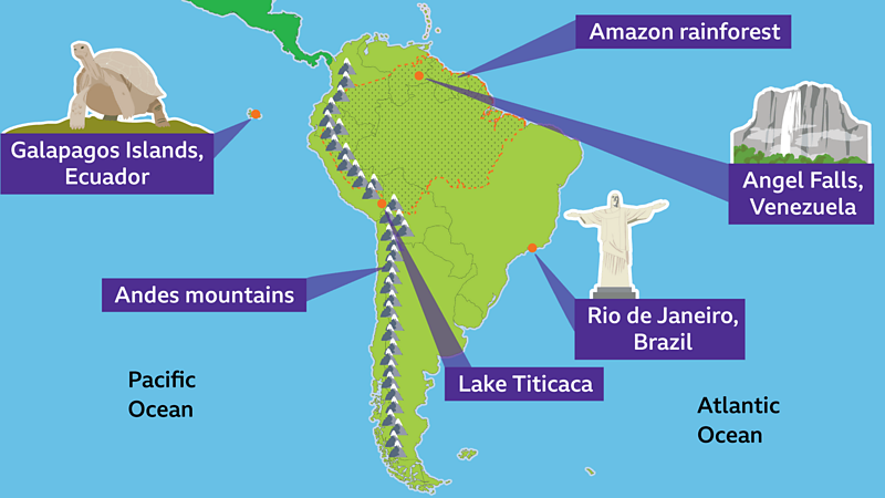 Let's explore South America - BBC Bitesize