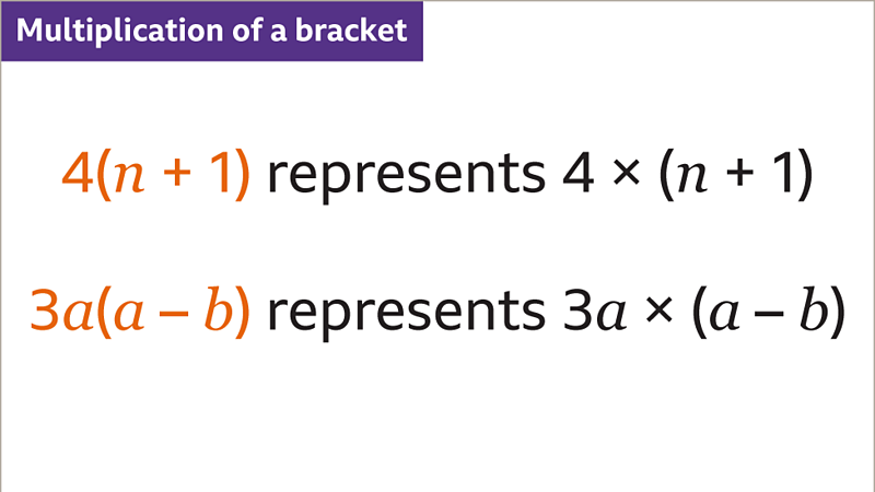 Introduction to algebra - KS3 Maths - BBC Bitesize