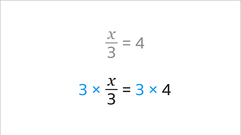 Solving equations with fractions - KS3 Maths - BBC Bitesize