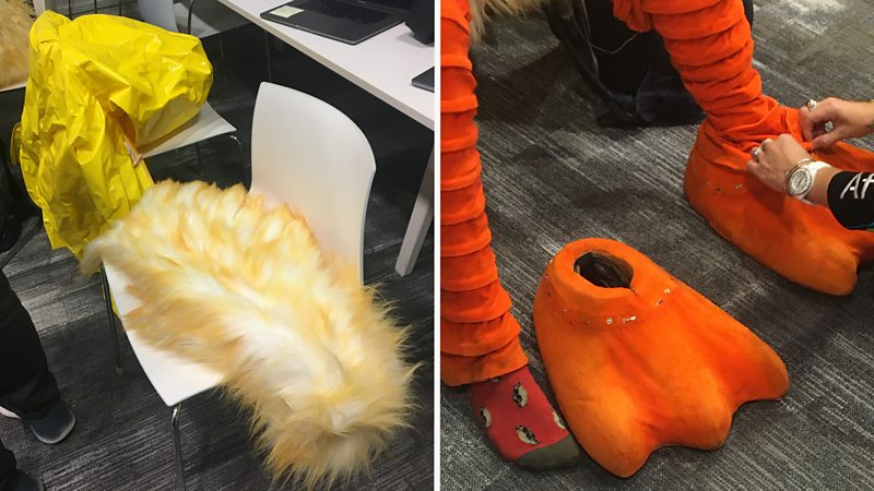 Inside the duck: How Wreck's murderous mascot Quacky was brought to ...