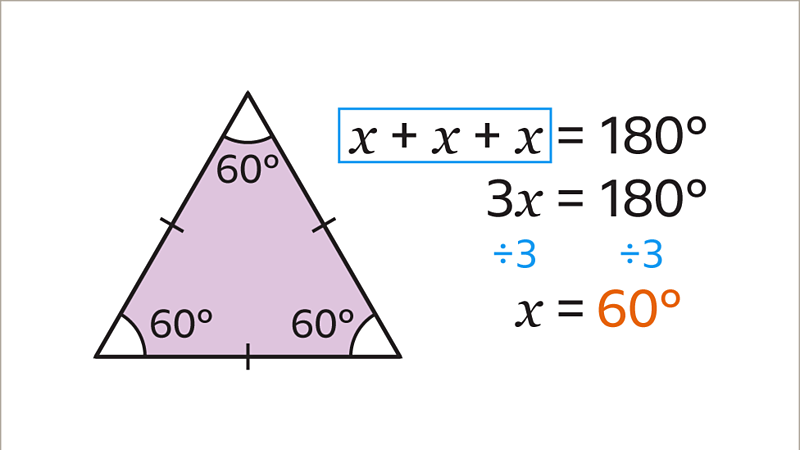 Angles in triangles and quadrilaterals - KS3 Maths - BBC Bitesize