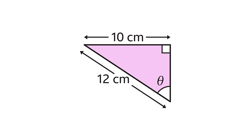 Finding angles in right-angled triangles - KS3 Maths - BBC Bitesize