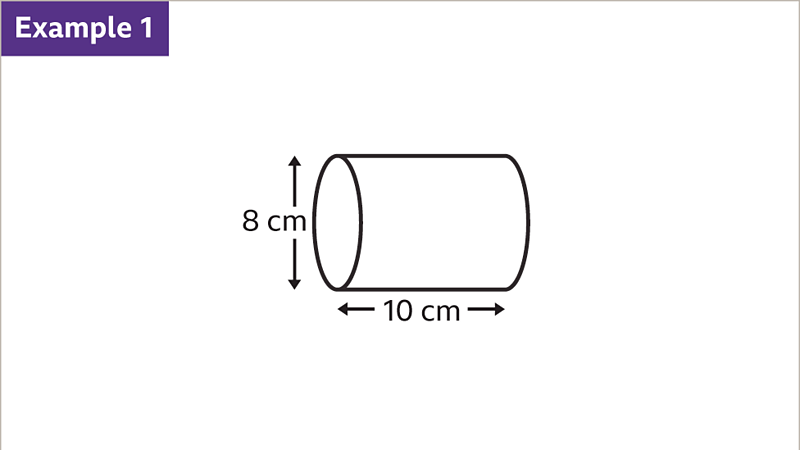 Surface area and volume of a cylinder - KS3 Maths - BBC Bitesize