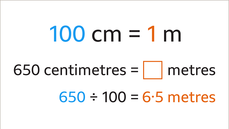 Choosing appropriate units and converting between units - KS3 Maths ...
