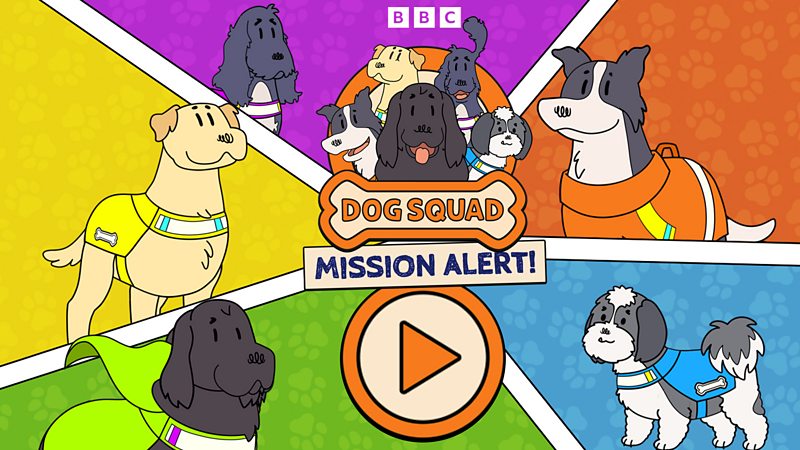 Dog Squad Mission Alert Game - CBeebies