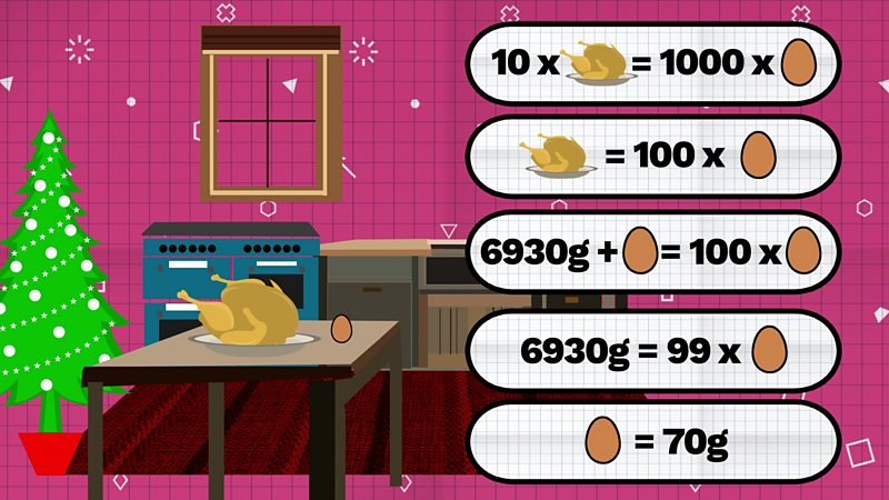 Maths Week Scotland 2023 - Problem 2 - The farmer's weight - BBC Bitesize
