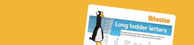 How to write long ladder letters - BBC Bitesize