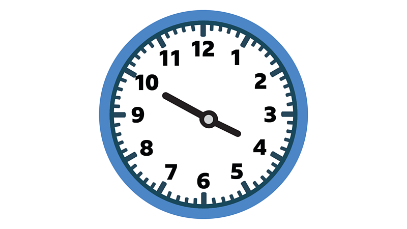 Telling the time to 5 minutes - Maths - Learning with BBC Bitesize