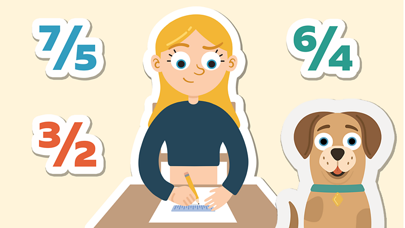 Year 5 Fractions - BBC Bitesize